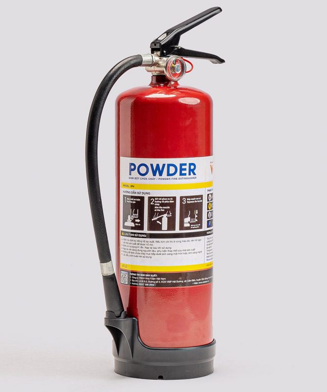 Bình chữa cháy bột ABC 4kg MP4/CMP4 Vinafoam