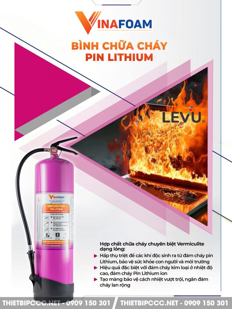 Bình chữa cháy pin lithium ion Vinafoam